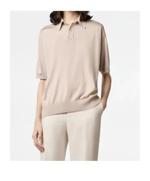 TOD'S Short-sleeved Button-fastening Polo Shirt