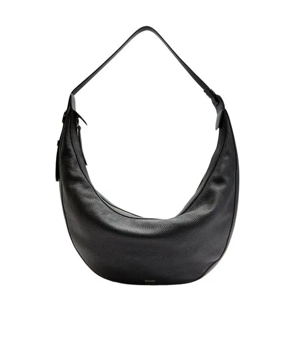 Khaite Augustina Grained Leather Shoulder Bag