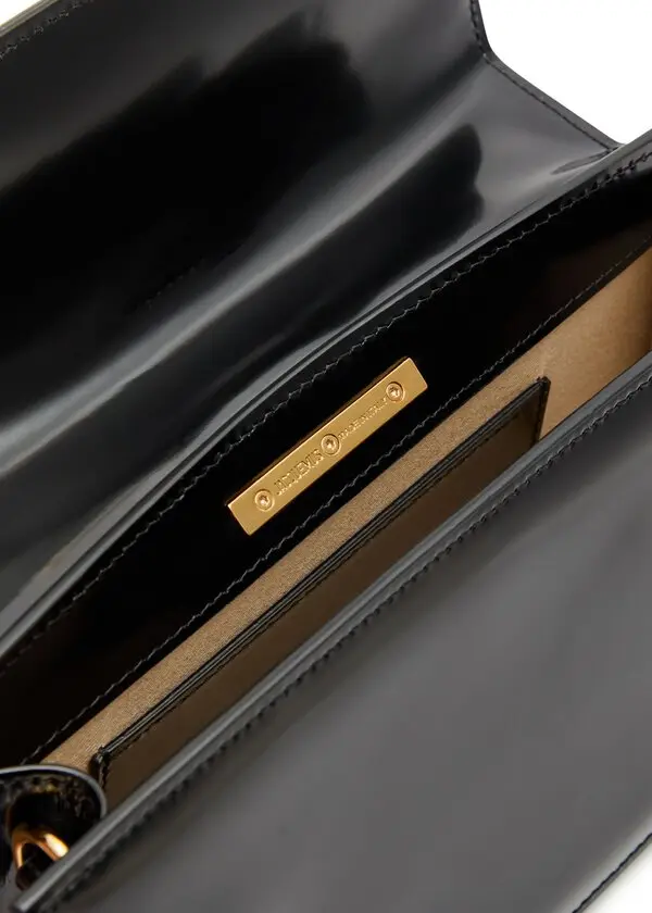 Jacquemus Le Grand Bambino Glossed Leather Top Handle Bag