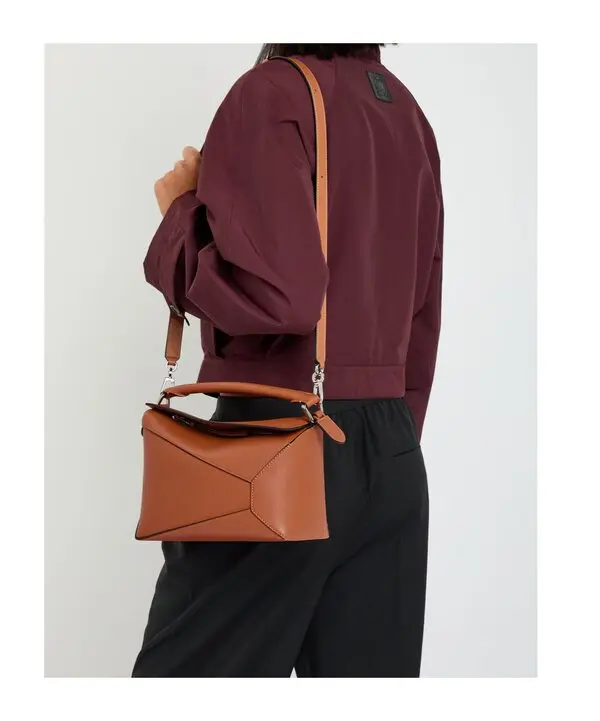 Loewe Puzzle Edge Small Leather Shoulder Bag