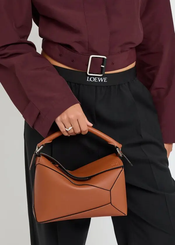 Loewe Puzzle Edge Small Leather Shoulder Bag