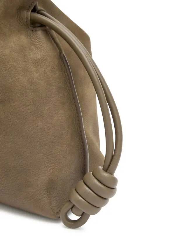 Loewe Drawstring Clutch - Brown