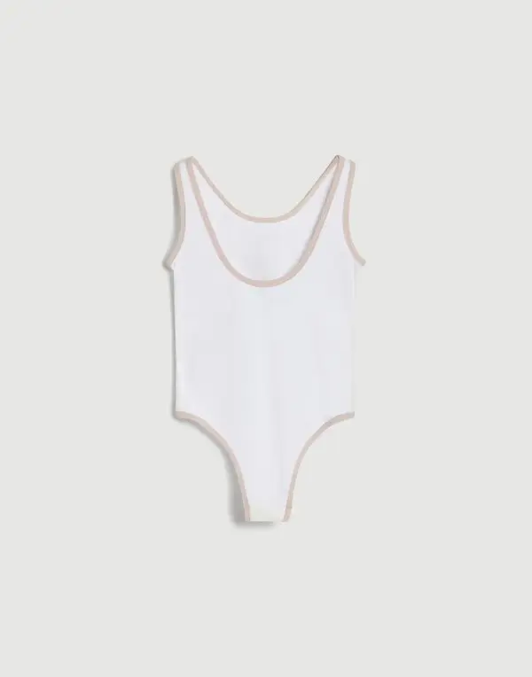 Brunello Cucinelli Graphic Print Swimsuit