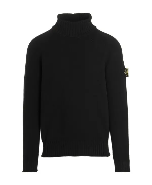 Stone Island Roll-neck Knit Jumper