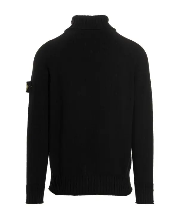 Stone Island Roll-neck Knit Jumper