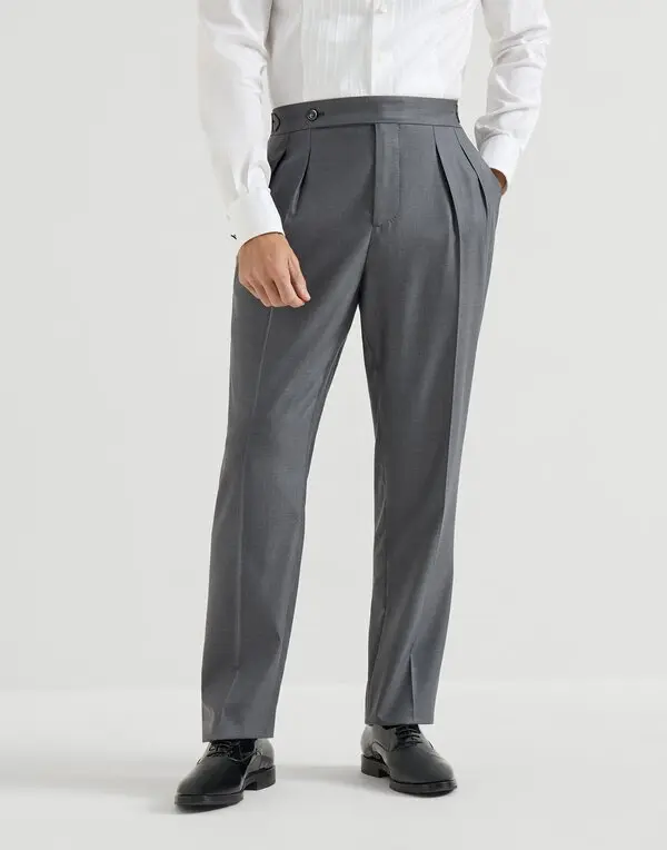 Brunello Cucinelli Double Pleats Trousers