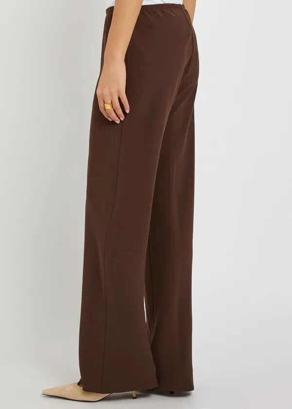 REFORMATION Gale Straight-leg Crepe Trousers
