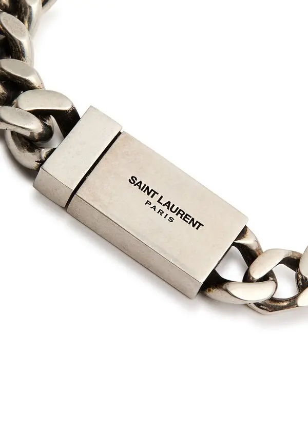 Saint Laurent Curb Chain Bracelet