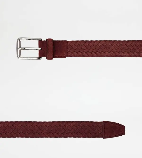 TOD'S Interwoven Leather Belt