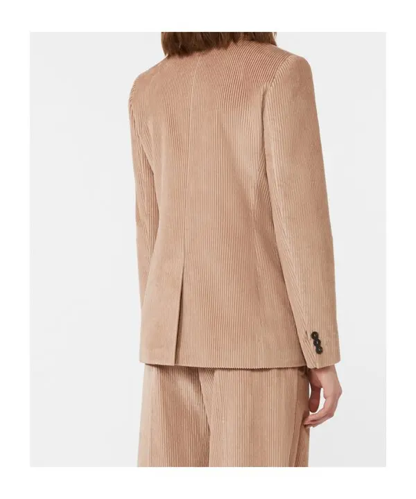 Max Mara Double-breasted Velvet Blazer