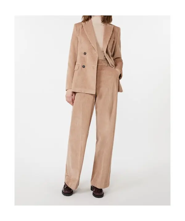 Max Mara Double-breasted Velvet Blazer