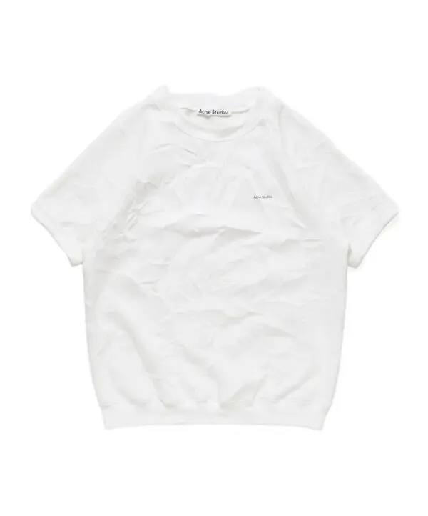 Acne Studios Crinkled Fleece T-shirt