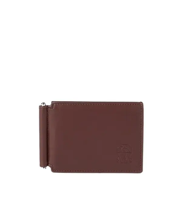 Brunello Cucinelli Money Clip Wallet