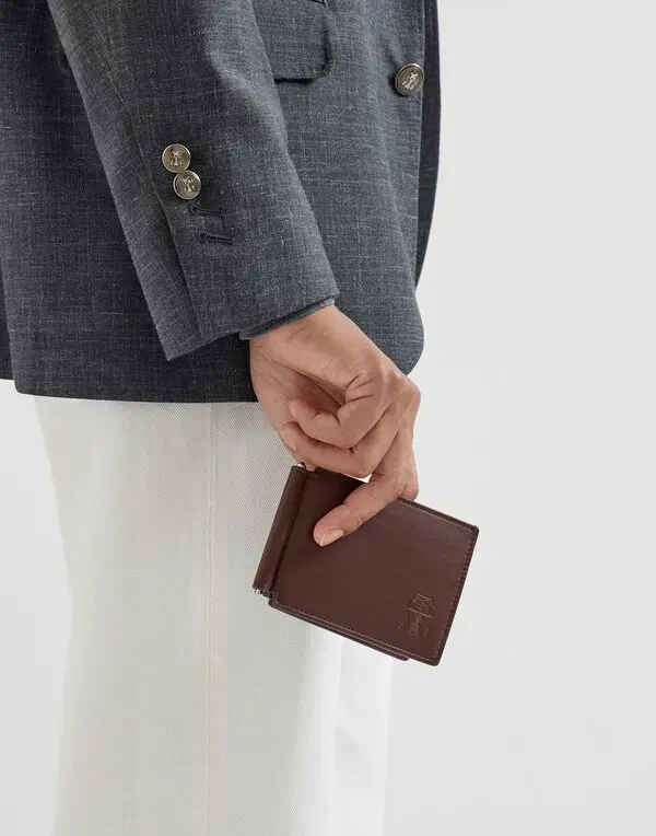 Brunello Cucinelli Money Clip Wallet