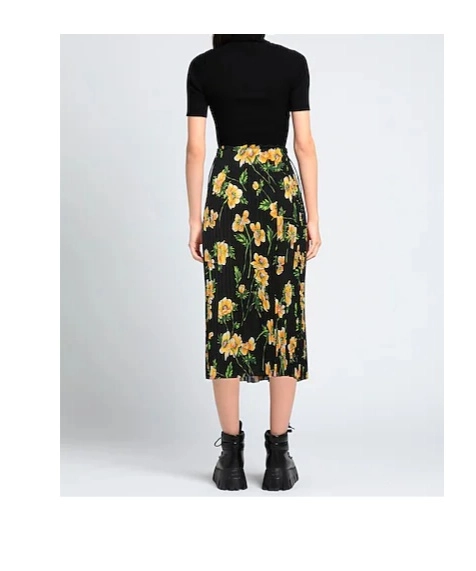 Balenciaga Midi Pleated Skirt