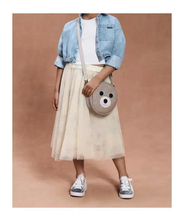 Brunello Cucinelli Floral Print Tulle Skirt