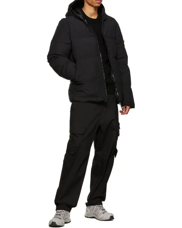 Stone Island Compass-patch Puffer Jacket