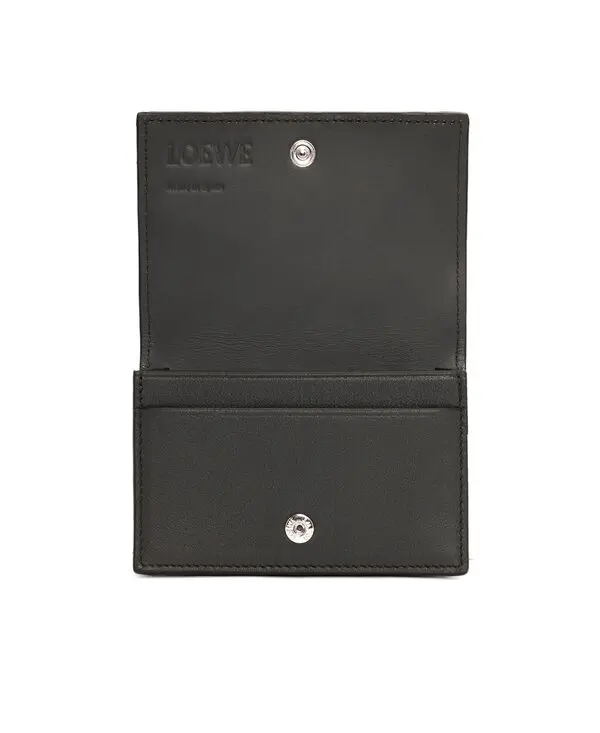 Loewe Puzzle Business Cardholder In Classic Calfskin
