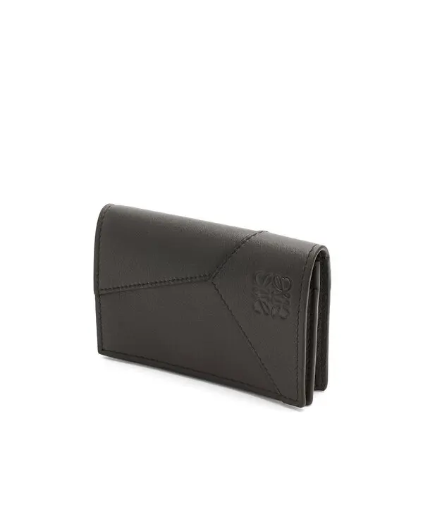 Loewe Puzzle Business Cardholder In Classic Calfskin
