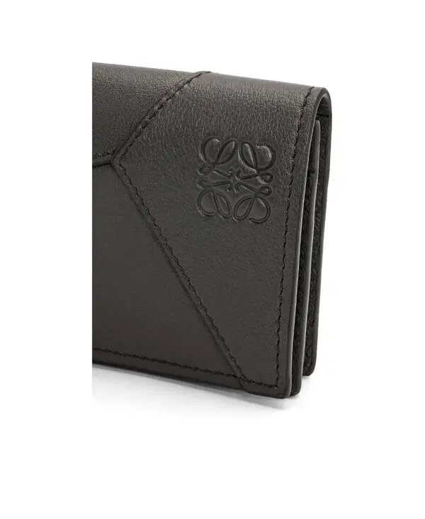 Loewe Puzzle Business Cardholder In Classic Calfskin