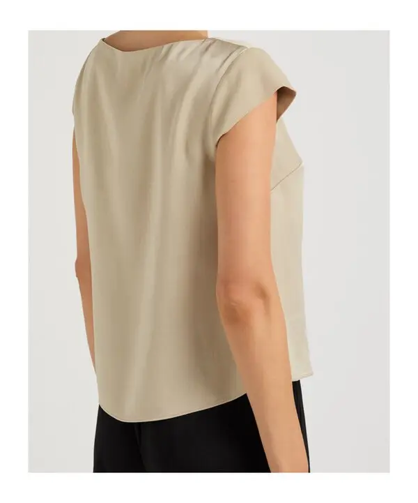Herno Crepe De Chine Top