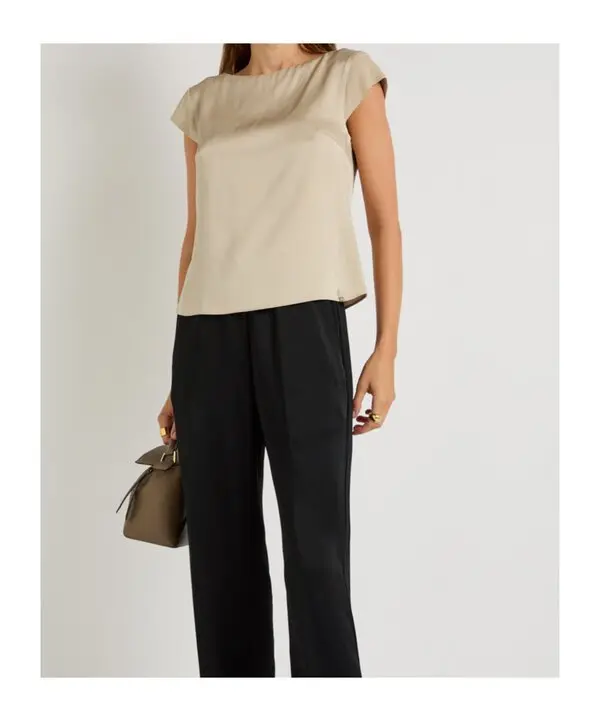 Herno Crepe De Chine Top