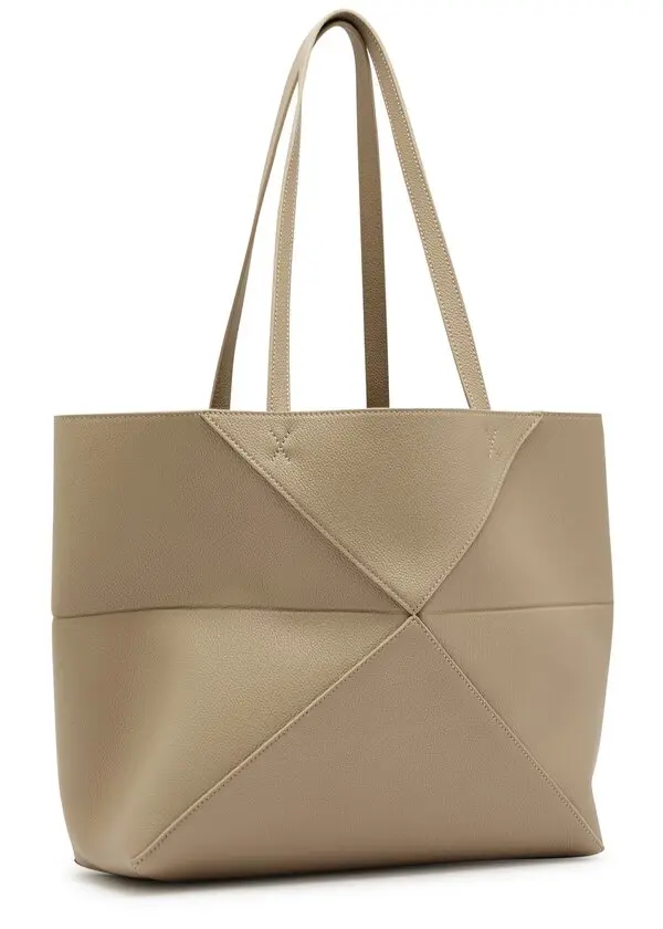 Loewe Puzzle Fold Medium Leather Tote Bag