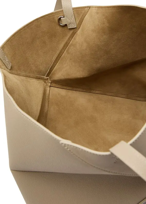 Loewe Puzzle Fold Medium Leather Tote Bag