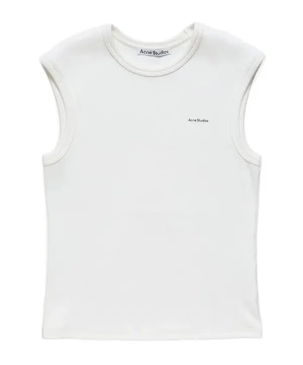 Acne Studios Logo Muscle T-shirt - White