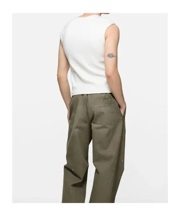 Acne Studios Logo Muscle T-shirt - White