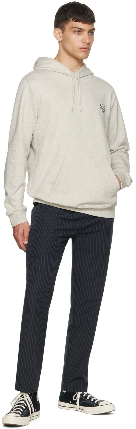 A.p.c. Marvin Logo-print Pullover Hoodie