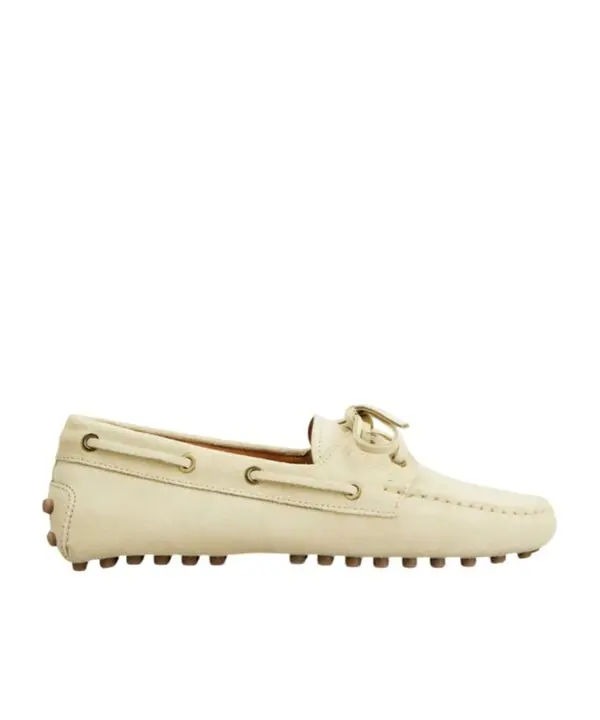 TOD'S Round-toe Loafers - Yellow