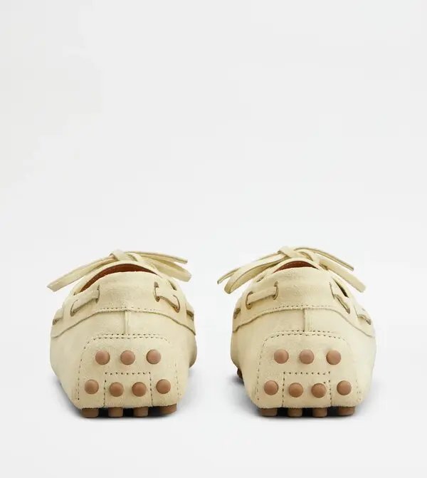 TOD'S Round-toe Loafers - Yellow