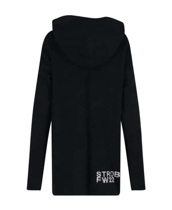 Rick Owens Hooded Sweater - Black