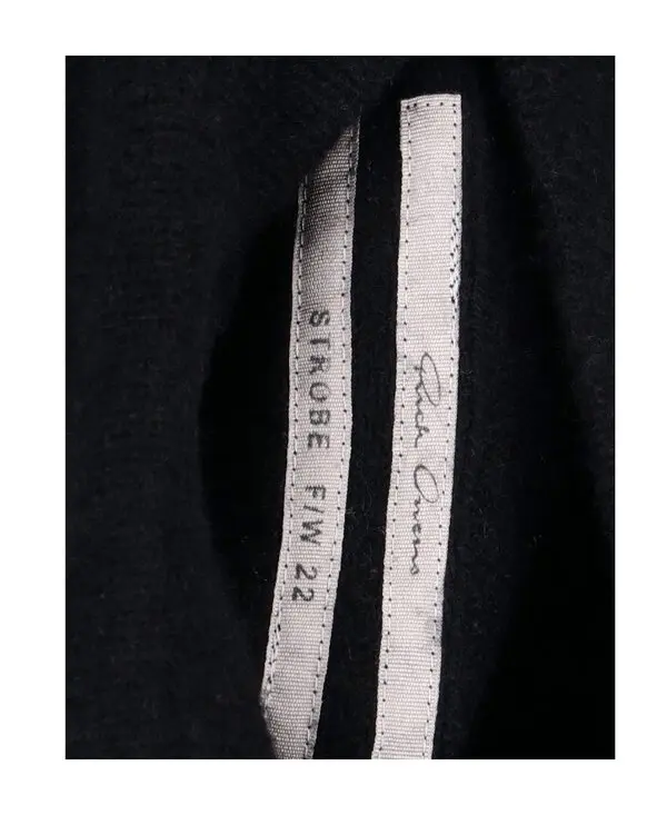 Rick Owens Hooded Sweater - Black