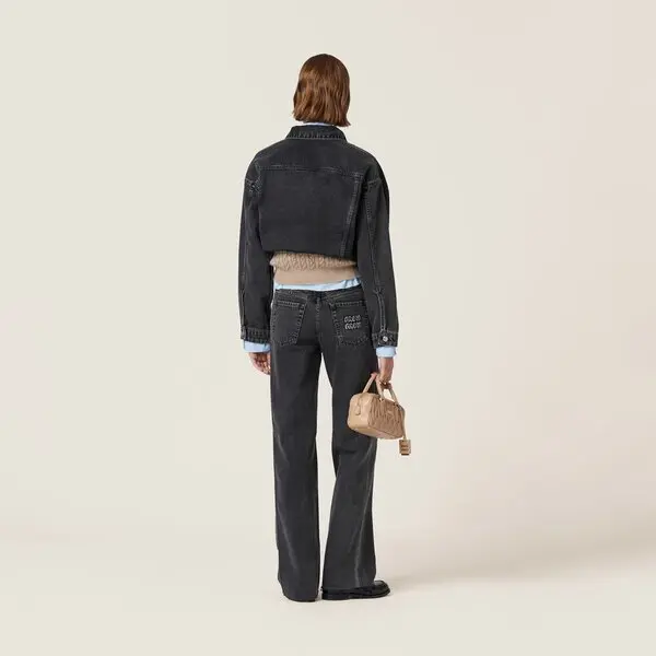 Miu Miu Denim Blouson Jacket