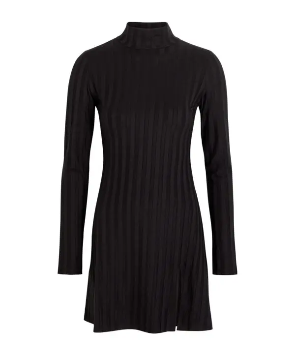 REFORMATION Libra Subtle-stripe Stretch-jersey Mini Dress