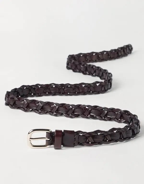 Brunello Cucinelli Braided Leather Belt