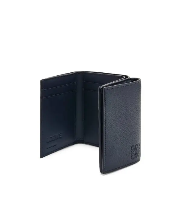 Loewe Trifold Wallet In Soft Grained Calfskin