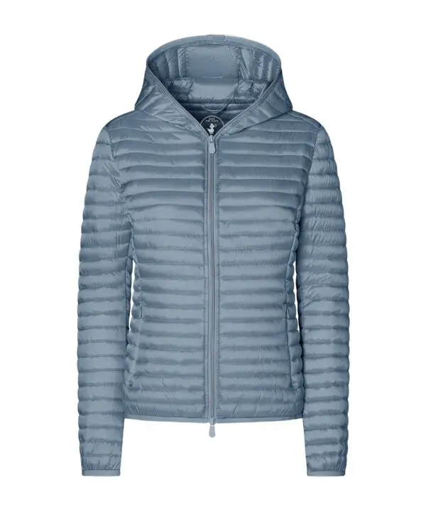 SAVE THE DUCK Hooded Quilted Down Jacket