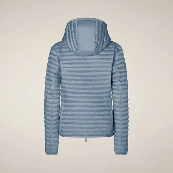 SAVE THE DUCK Hooded Quilted Down Jacket