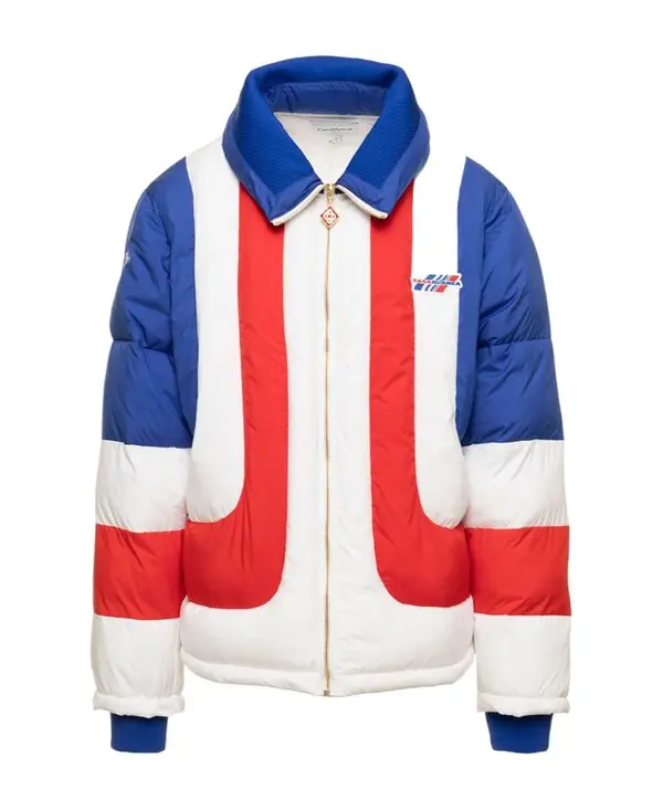Casablanca Colour-block Puffer Jacket