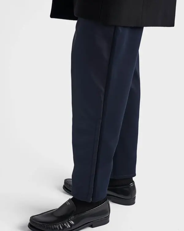 Prada Technical Cotton And Re-nylon Pants