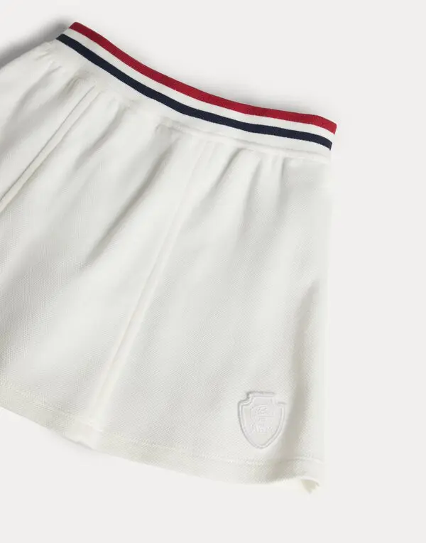 Brunello Cucinelli Logo Ribbed Skirt