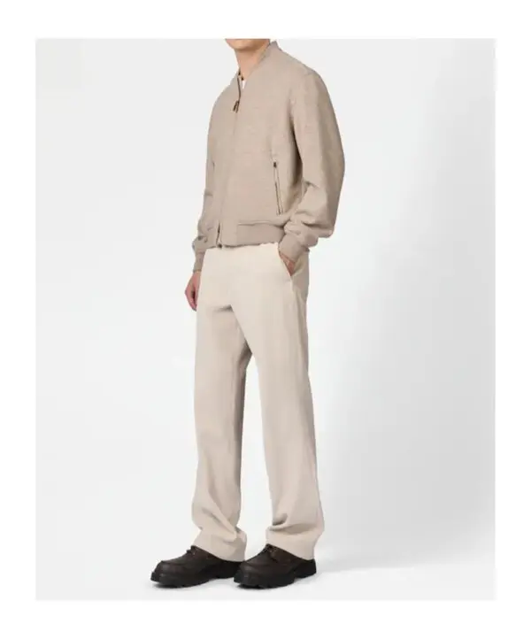 TOD'S Cashmere Blend Knitted Bomber Jacket