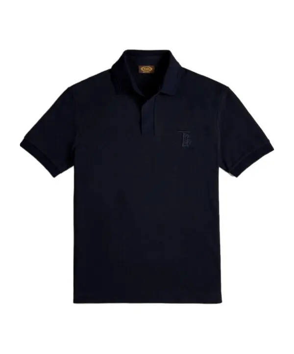 TOD'S Embroidered-logo Polo Shirt