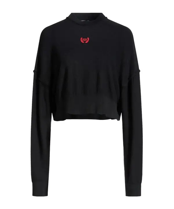 Balenciaga Embroidered Logo Crewneck Jumper