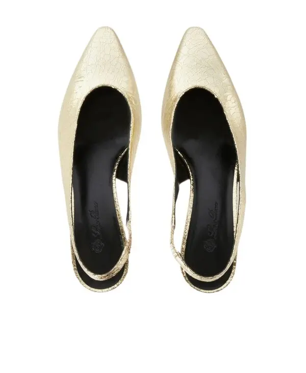 Loro Piana High-heeled Sandals With Broken Heels