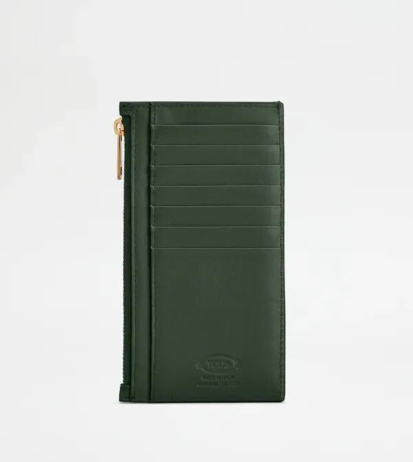 TOD'S Zip Card Holder