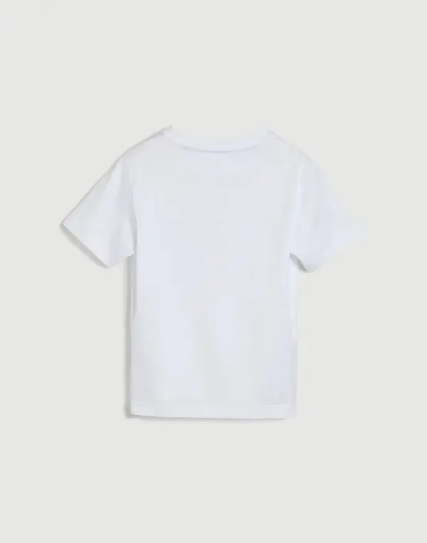 Brunello Cucinelli Cotton Jersey T-shirt With Print